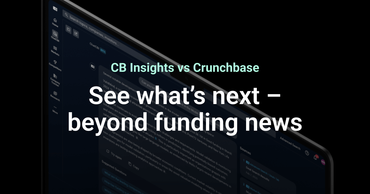 CB Insights vs Crunchbase - CB Insights